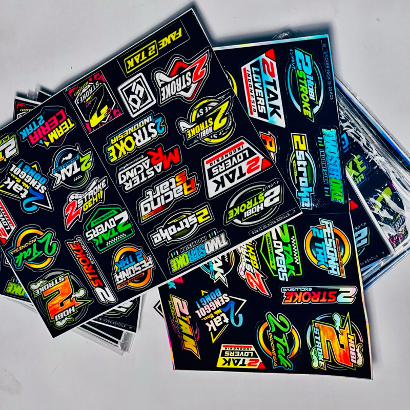 Ai Sticker Package Pack 2 Stroke Lovers - Two Stroke 2 Stroke Herex ...