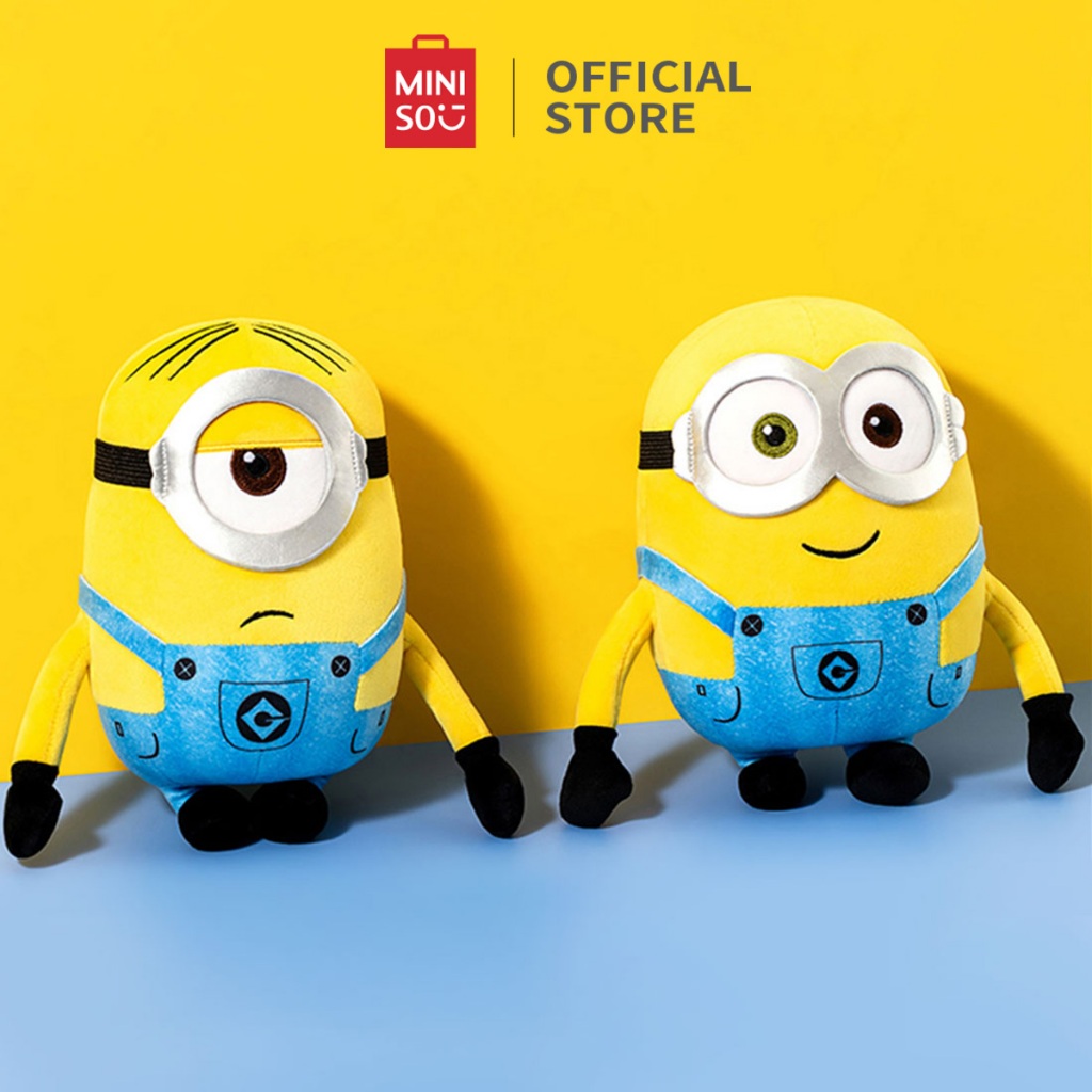 Miniso x Minions Collection Plush Toy Doll Plush Toy 8in./9in. Stuffed ...