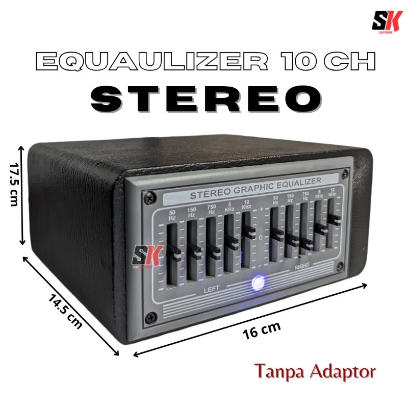 EQUALIZER 10 channel stereo mini EQUALIZER EQUALIZER mini stereo ...