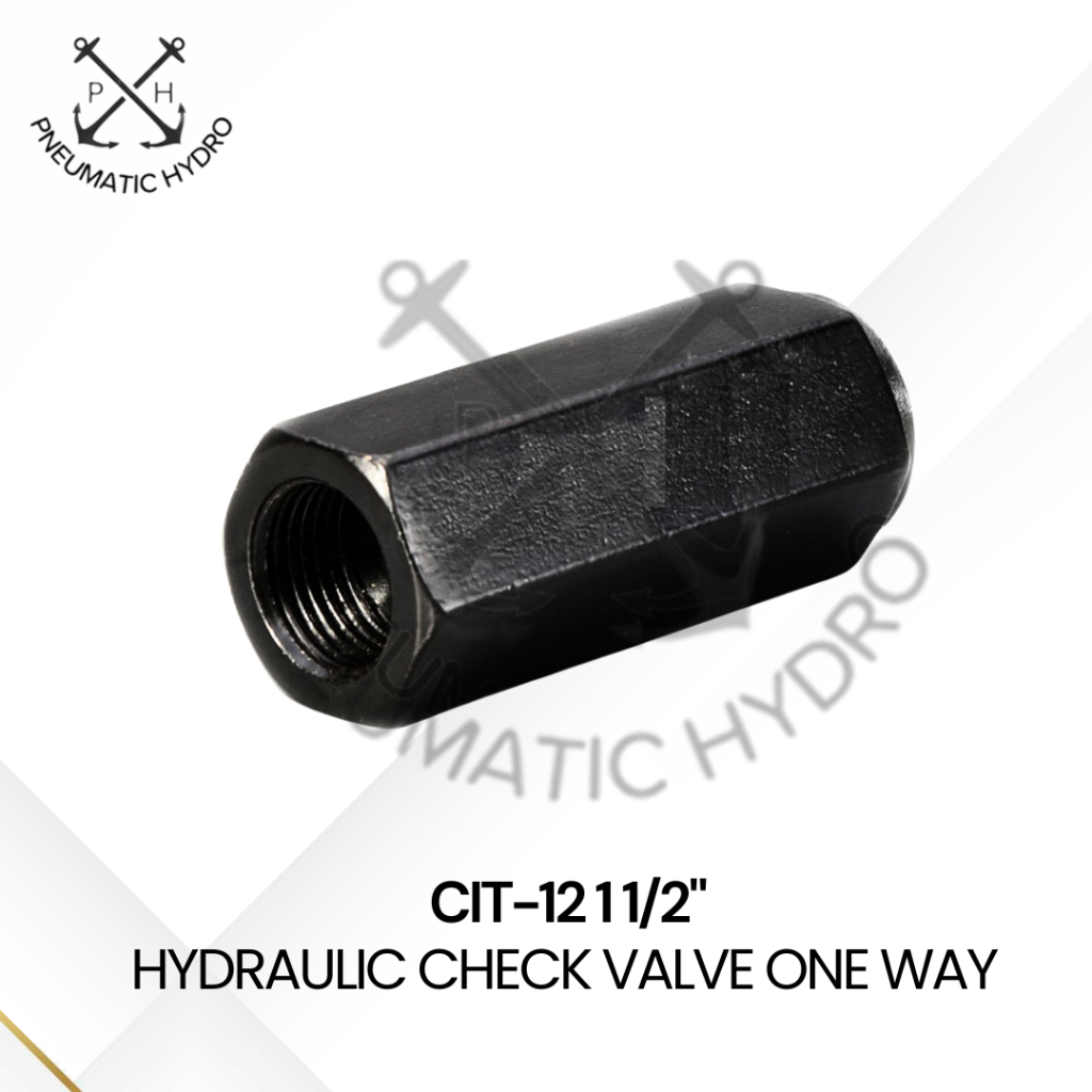 Hydraulic CHECK VALVE CV-12 / CITRU-12 thread 1 1/2 inch | Shopee Malaysia