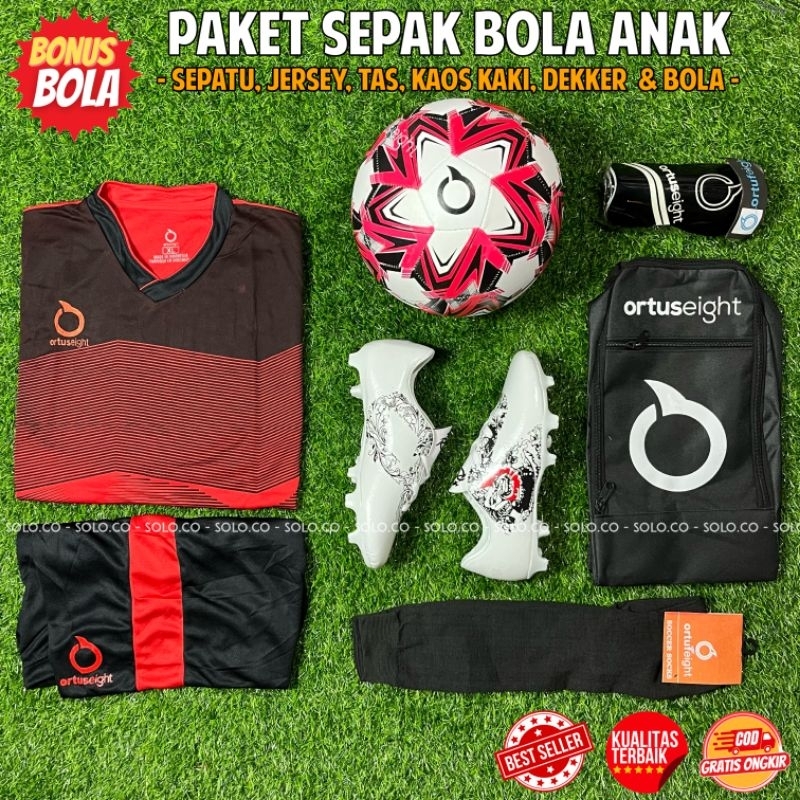 FG Ortus Kids Football Shoe Package Ryuo FGFORTE with Complete Football ...