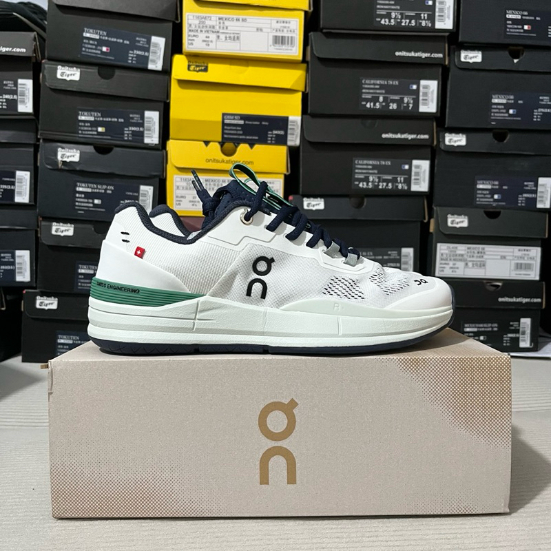 On CLOUD THE ROGER PRO UNDYED WHITE GREEN TENNIS SHOES | Shopee Malaysia