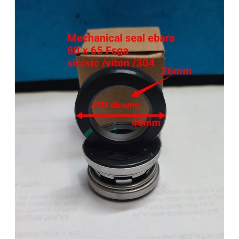 Ebara mechanical seal 80 x 65 Fsga -Medical seal pump-Spart pump ...