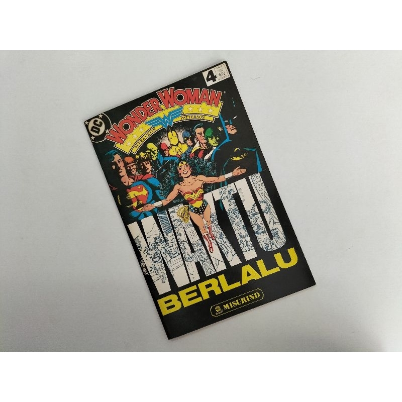 Superhero Comic Saduran Wonder Woman 4, Misurind | Shopee Malaysia
