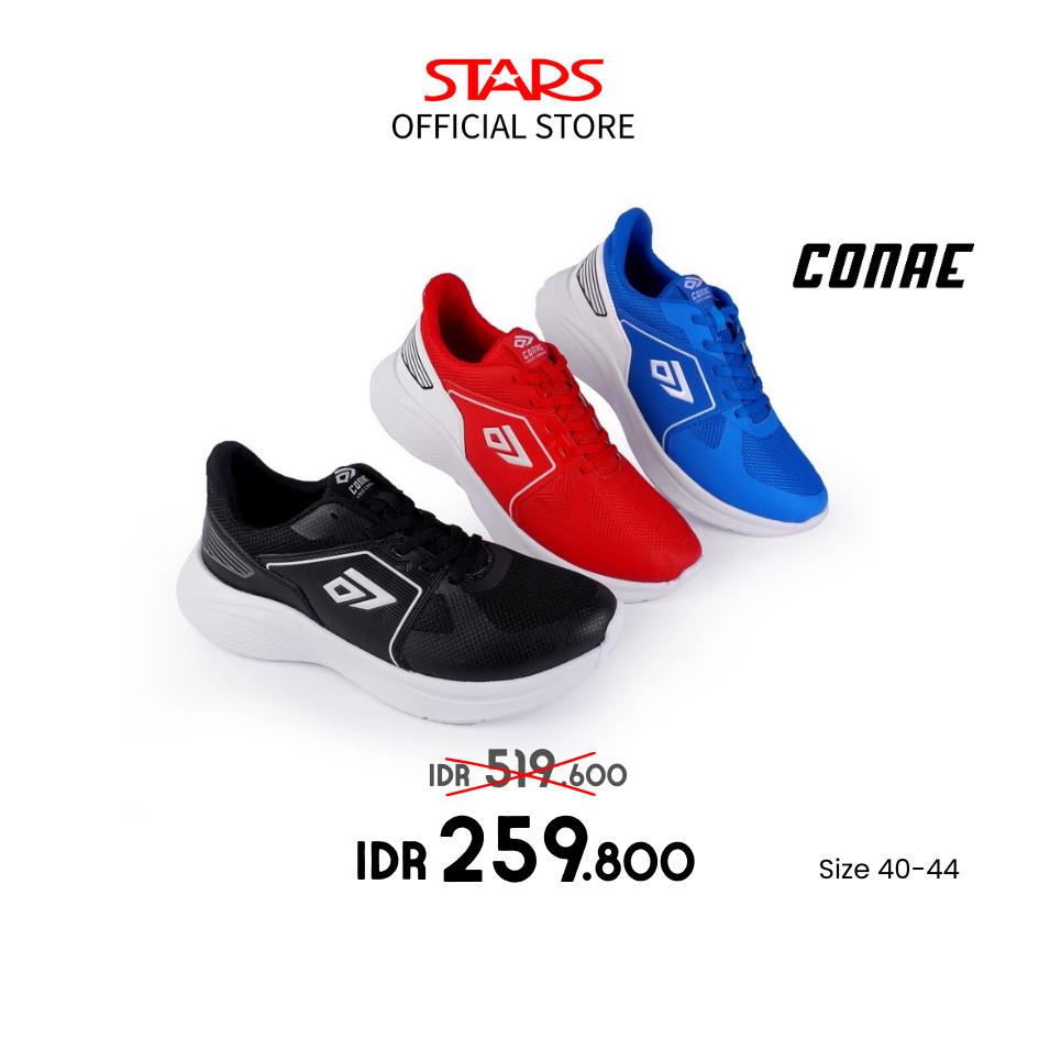MERAH Men's Shoes/Boys' Shoes Fonseca Black, Red and Blue CONAE ...
