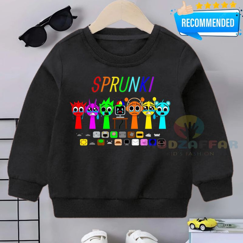 Sprunki CHILDREN'S SWEATER SPRUNKI BOYS' SWEATER JACKET | Shopee Malaysia