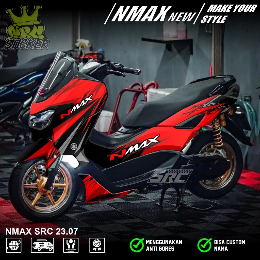 Full Body Decal Sticker Yamaha All New Nmax 2020 2021 2022 2023 2024 ...