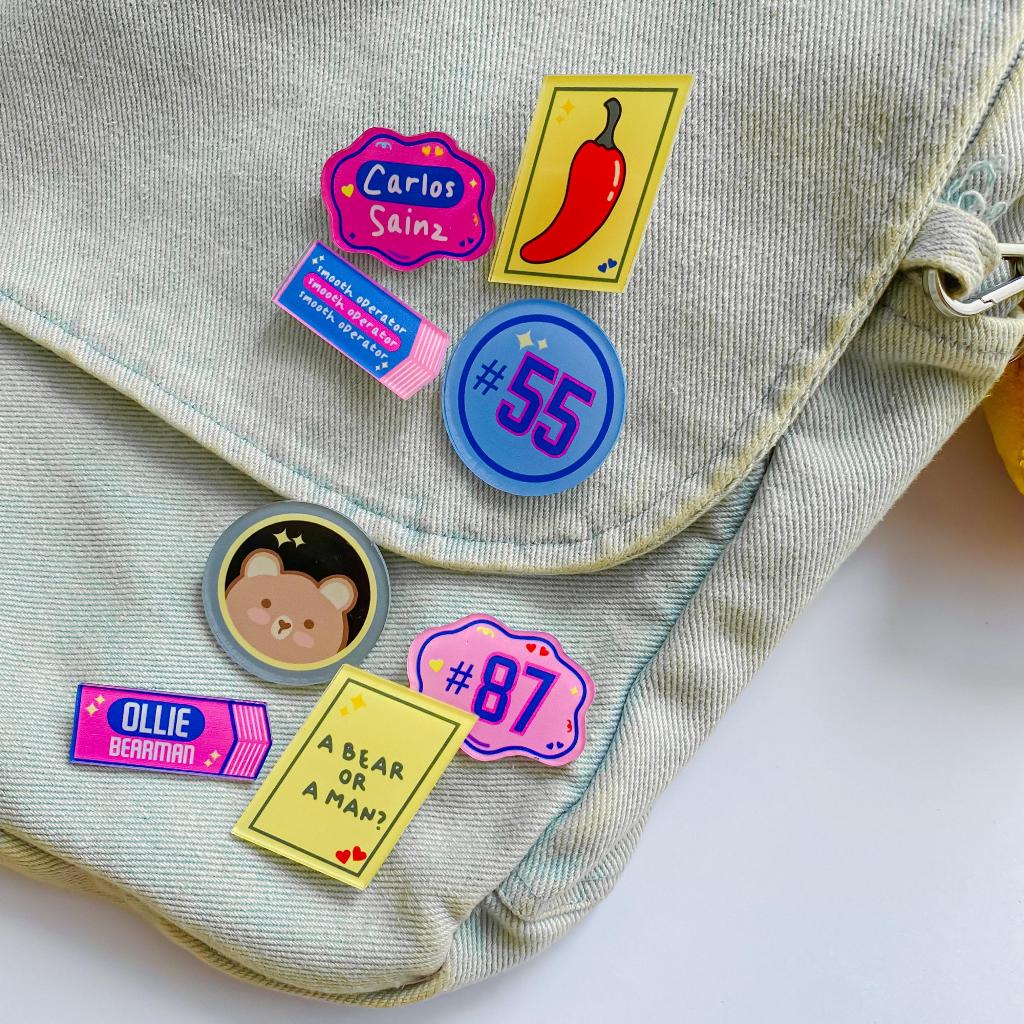 [PRE- ORDER] F1 Drivers Acrylic Pin | Shopee Malaysia