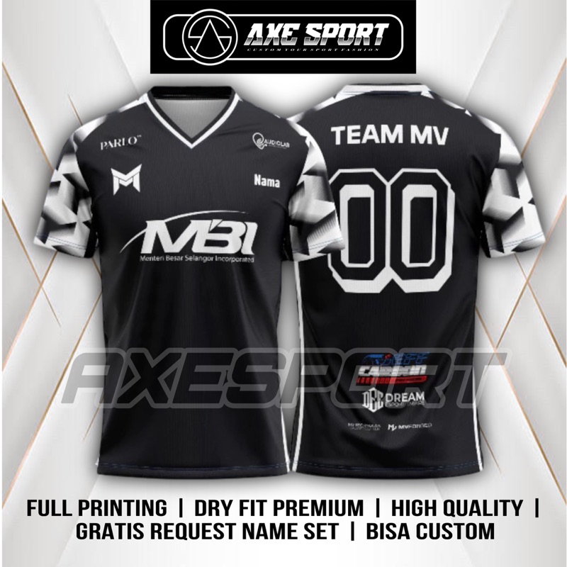 2024 Latest MONSTER VICIOUS MPL MALAYSIA Esport T-Shirt Jersey Full ...