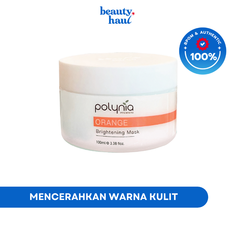 POLYNIA Orange Brightening Mask | Shopee Malaysia