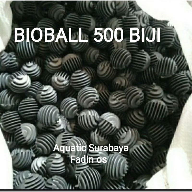 Bioball Bio Ball Round 500 Aquarium Pond Filter Seeds | Shopee Malaysia
