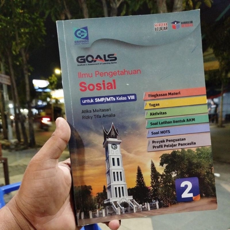 Independent social science curriculum book for SMP/Mts class 2 ...