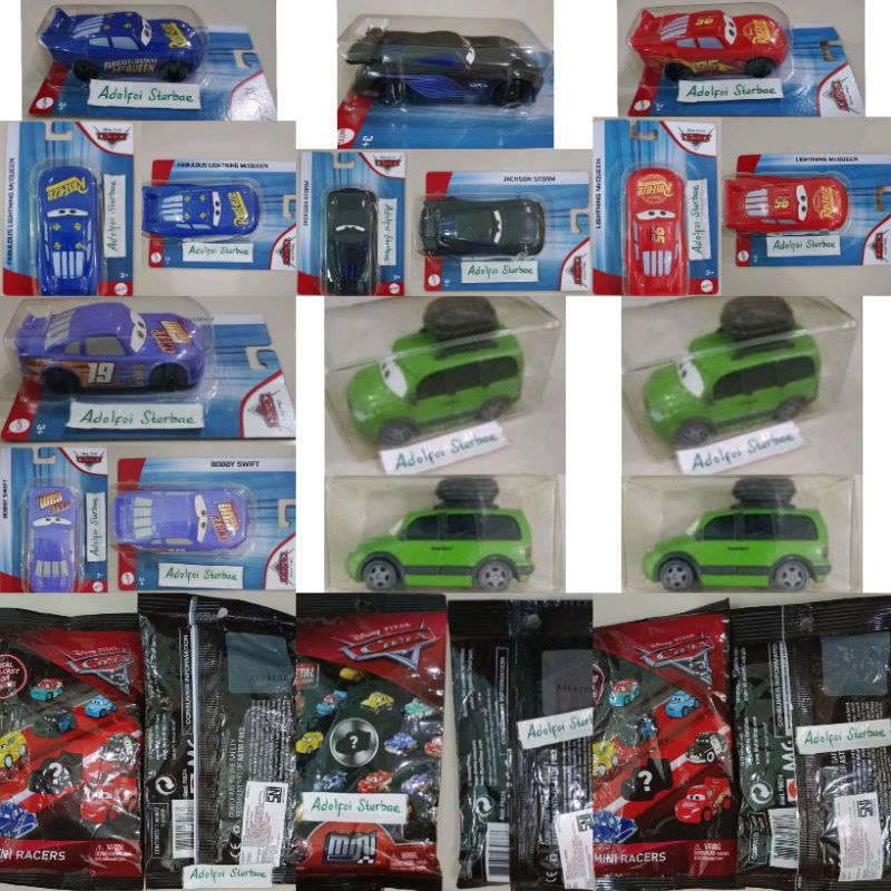 Disney pixar cars 3 mini racers k12a/06 k14a/06 k46a/06 06 collection ...
