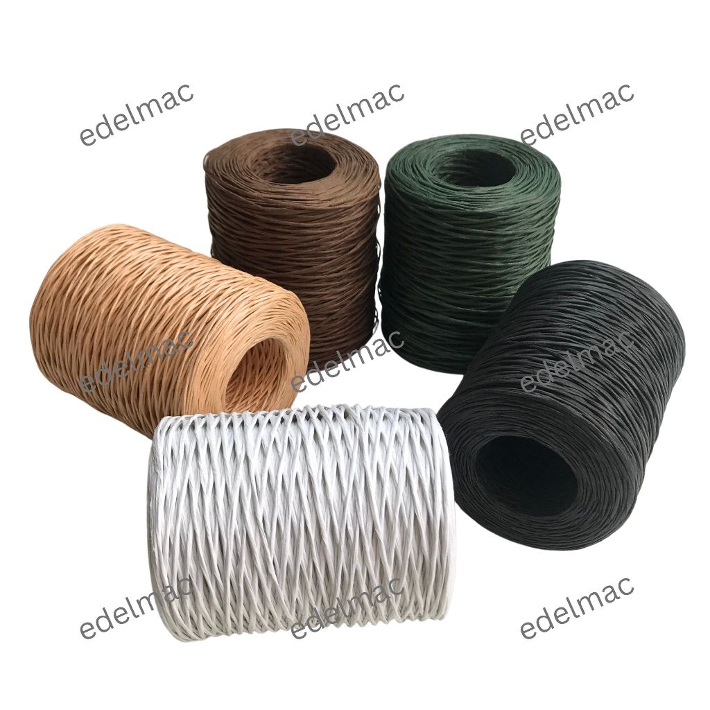 Paper Coated Wire Rope Paper Rope Wire Yarn Decoration Flower Bouquet Bouquet DIY Handicraft Art ...