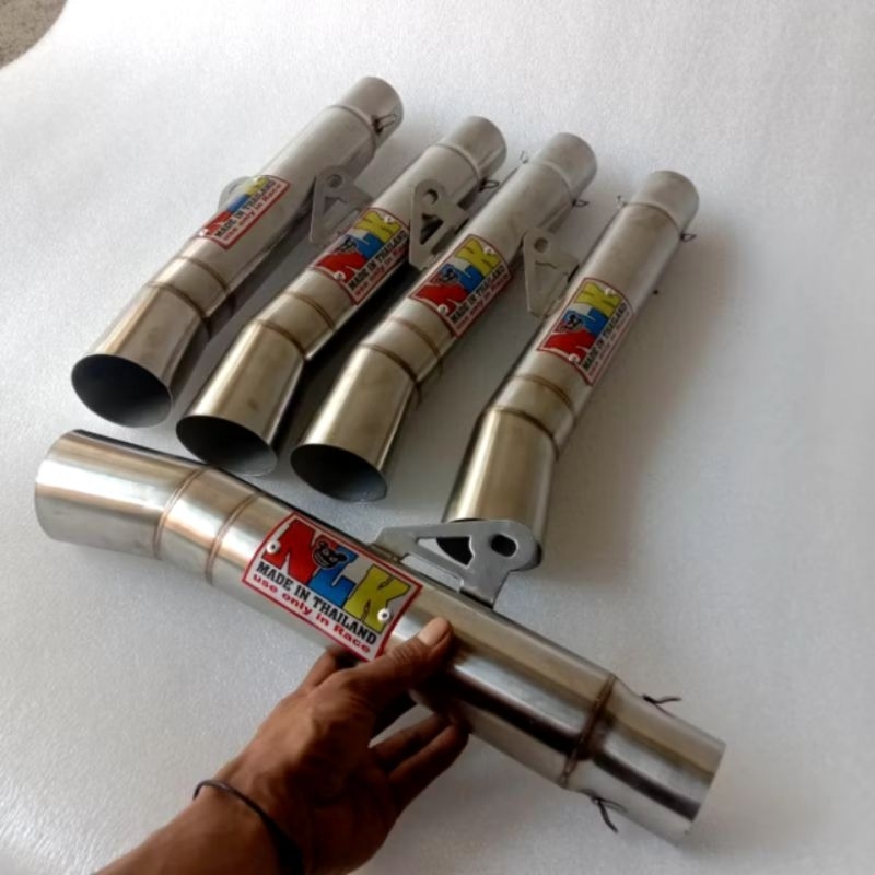 Canister Exhaust Muffler only tube type pipe open NLK KOU mahacai Daeng ...
