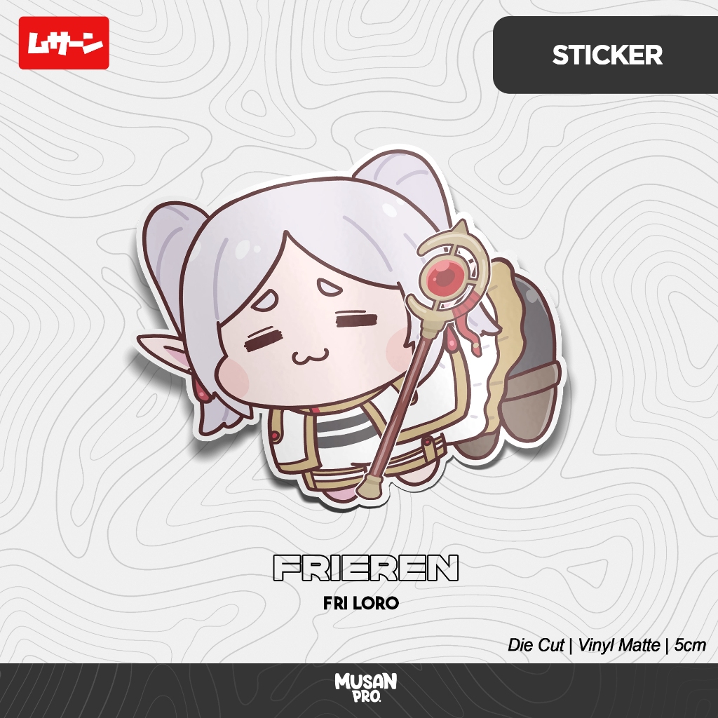 Frieren Sticker - Musan | Shopee Malaysia