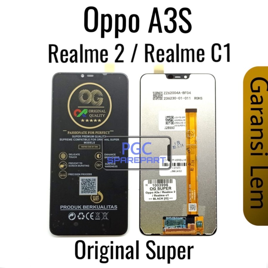 Original Super OG - LCD Touchscreen Fullset Oppo A3S CPH1803 CPH1853 | Shopee Malaysia