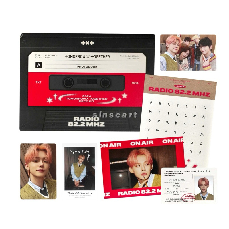 Official TXT Decokit 2024 — Photocard / PC, Postcard, Photobook ...