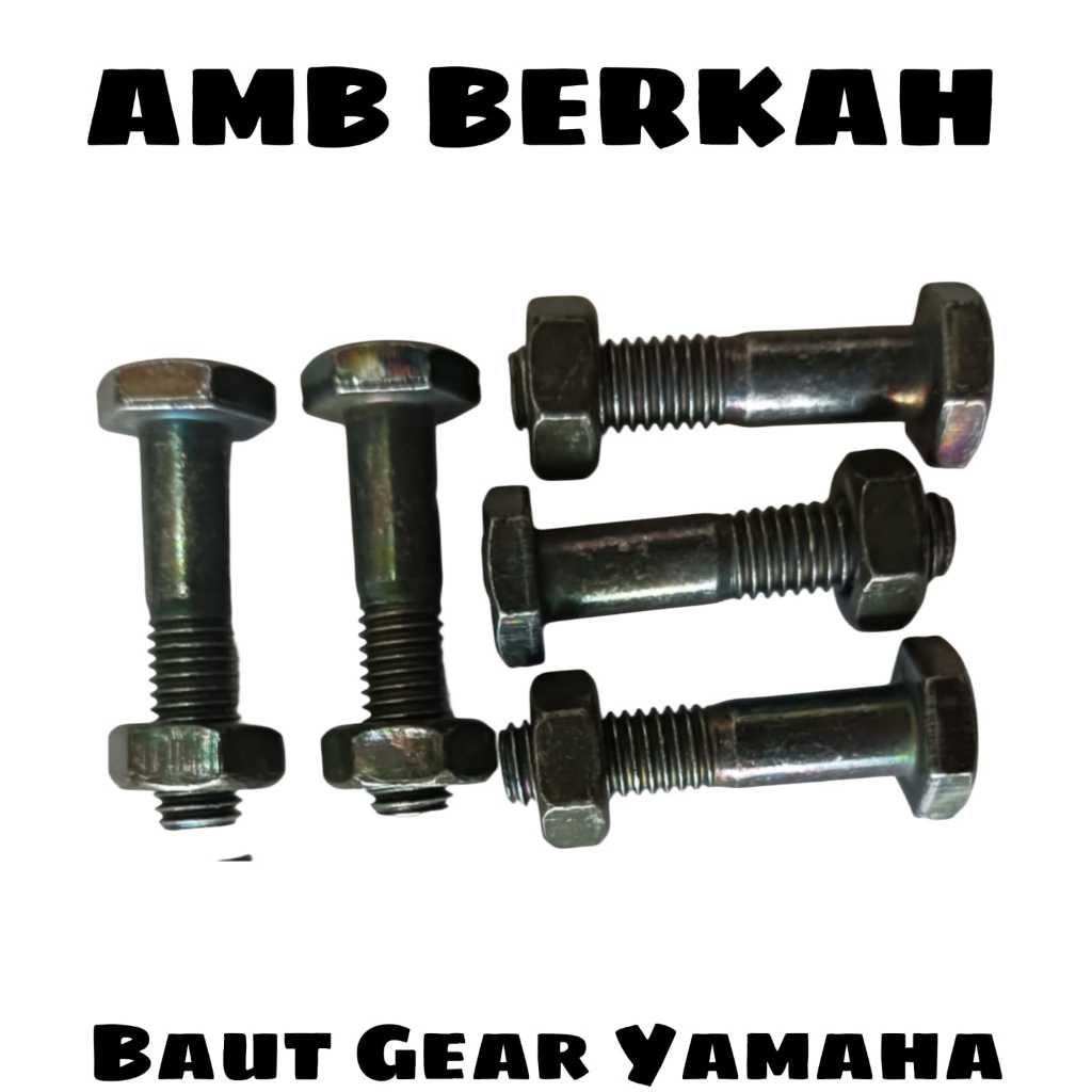 YAMAHA DUCK GEAR BOLT ( SUITABLE FOR ALL DUCK MOTORCYCLES) | Shopee ...