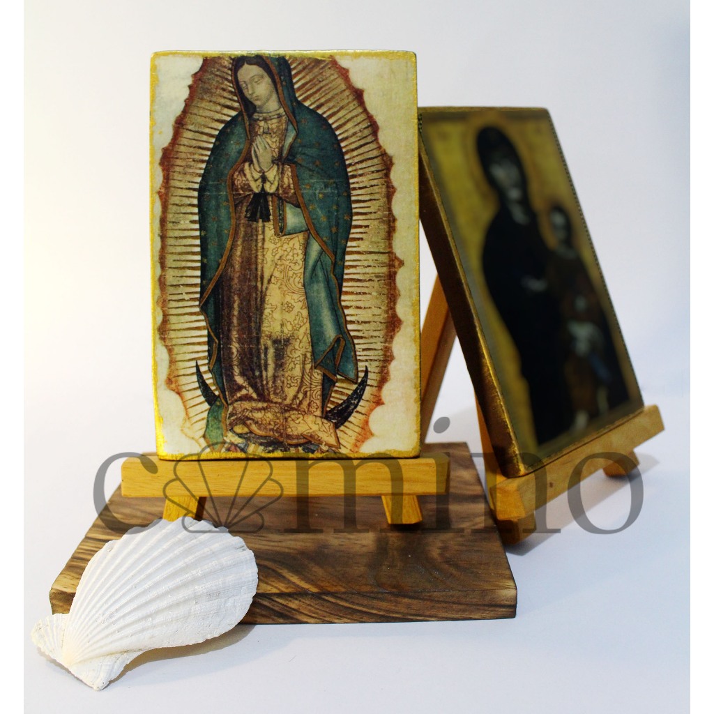 Kayu Icon Of Virgin Virgin Mary Guadalupe Virgin Mary Real Wood Our