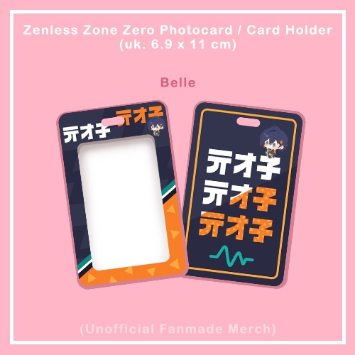 Photocard ID Card Holder Merchandise Zenless Zone Zero ZZZ [unofficial ...