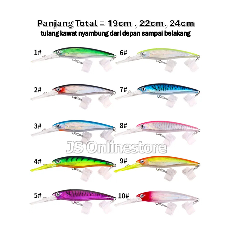 Minnow Trolling X Fishing Bait | Shopee Malaysia