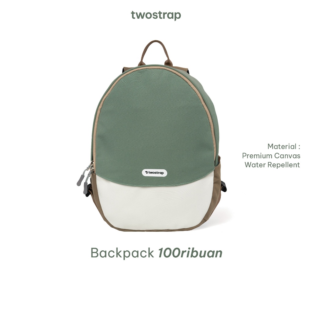 Twostrap - Backpack 100 thousand - Women's Men's Backpack | Shopee Malaysia