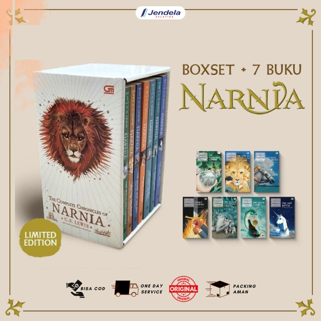 Narnia Box Set - The Chronicles of Narnia CS Liwis | Shopee Malaysia