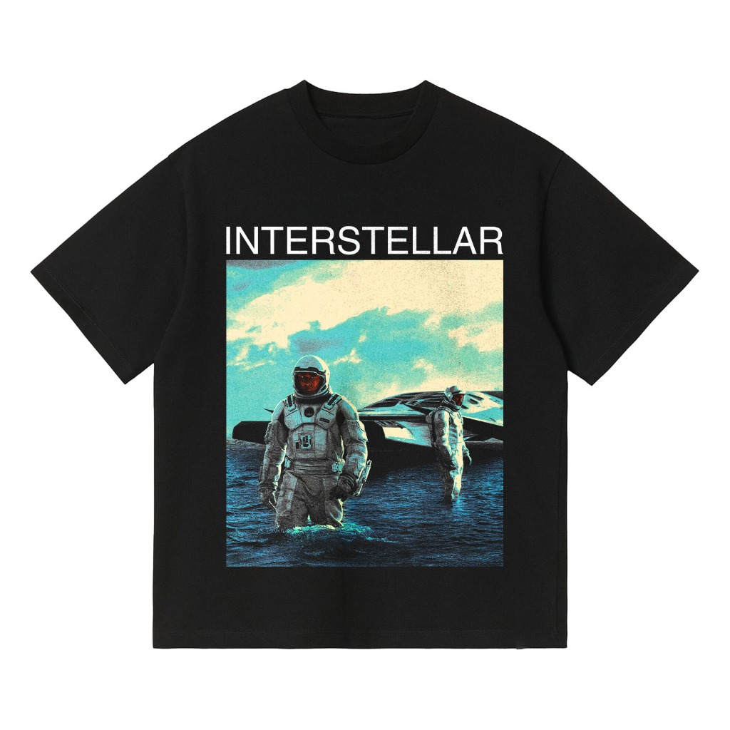 T Shirt Places I belong Interstellar Movie T-Shirt | Shopee Malaysia