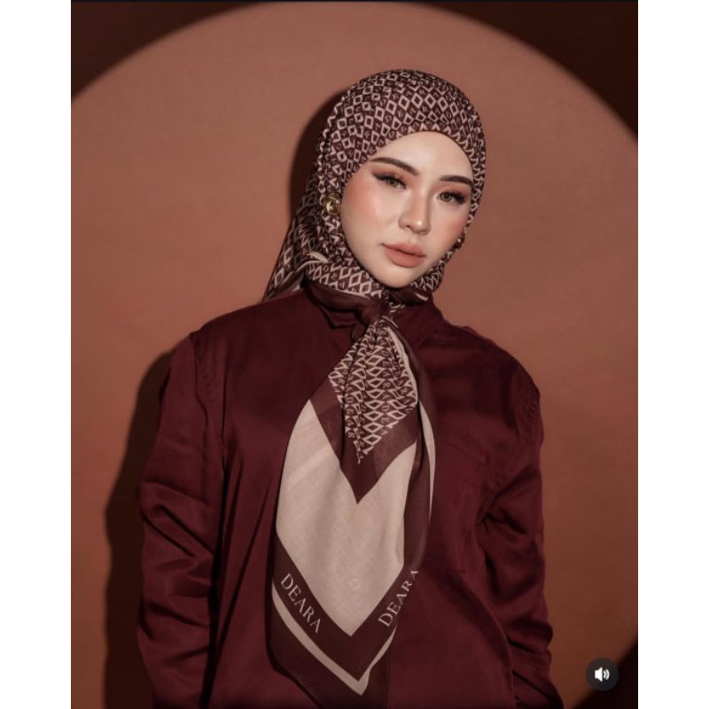Deazzle Pattern Scraf By Deara Hijab | Shopee Malaysia