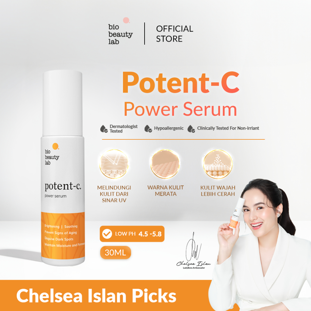 Bio Beauty Lab Potent-C Power Serum 30ml / Vitamin C THD Ascorbate Serum | Shopee Malaysia
