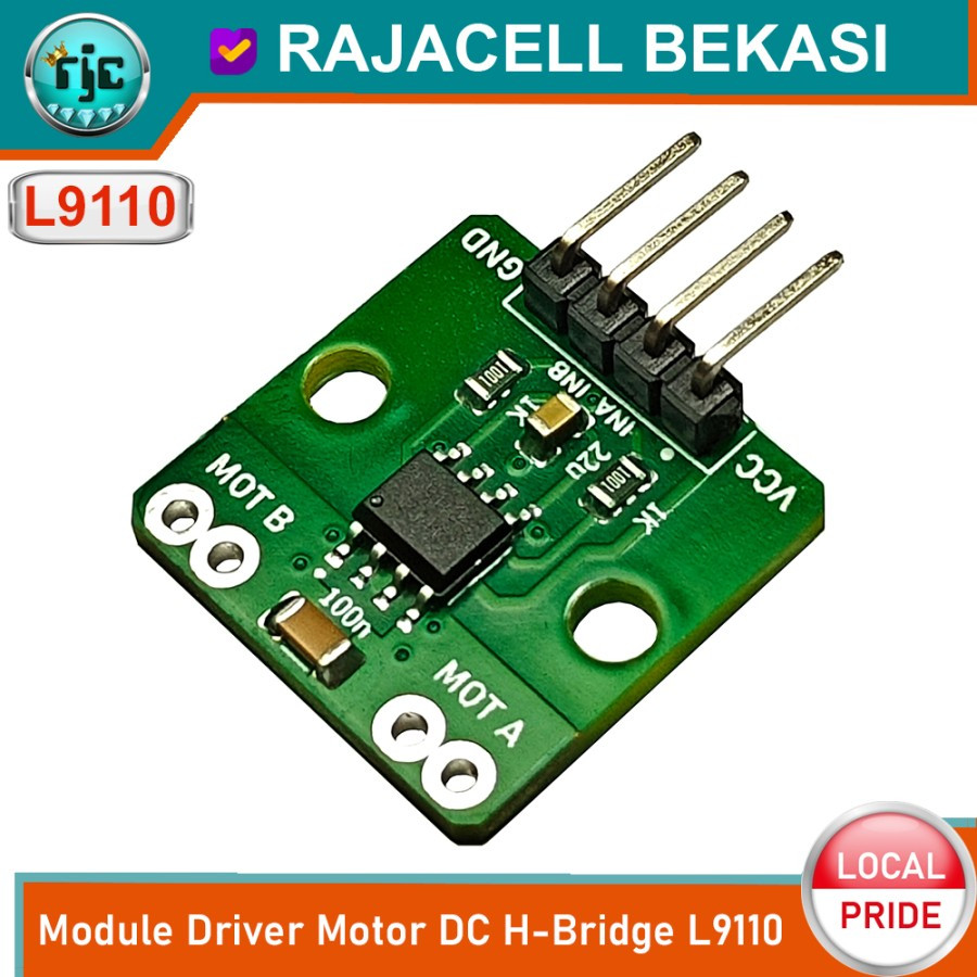 Dc Motor Driver Mini H-Bridge L9110 Single Motor 3V-12V DC can adjust direction and speed ...