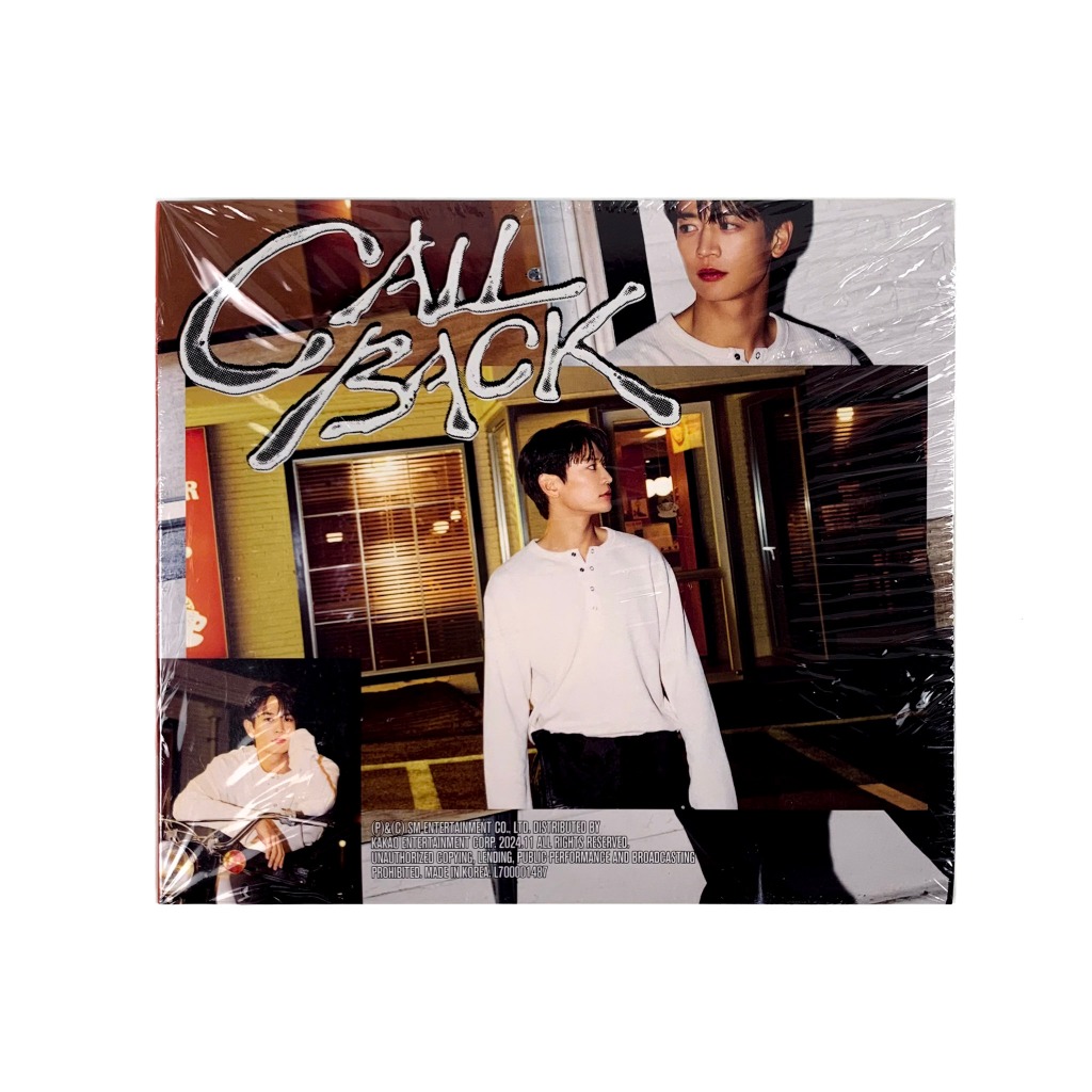 Minho 1st Album - CALL BACK (Digipack Ver.) | Shopee Malaysia