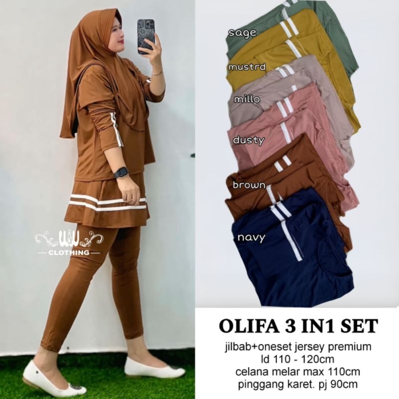 Olifa SET 3IN1 BY W&W CLOTHING ORIGINAL | Shopee Malaysia