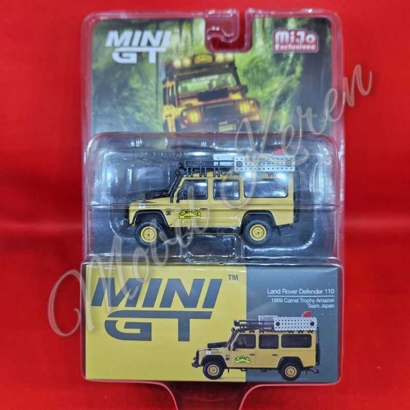 Diecast Mini GT Mijo Exclusive Land Rover Defender 110 1989 Camel ...