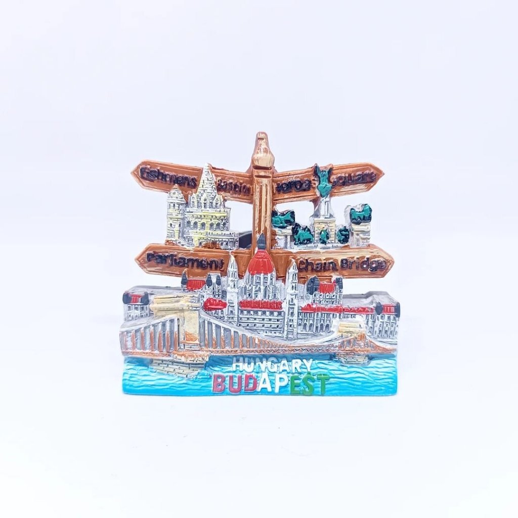 Fridge Magnet Refrigerator Sticker Souvenir Country Hungary Hungaria ...