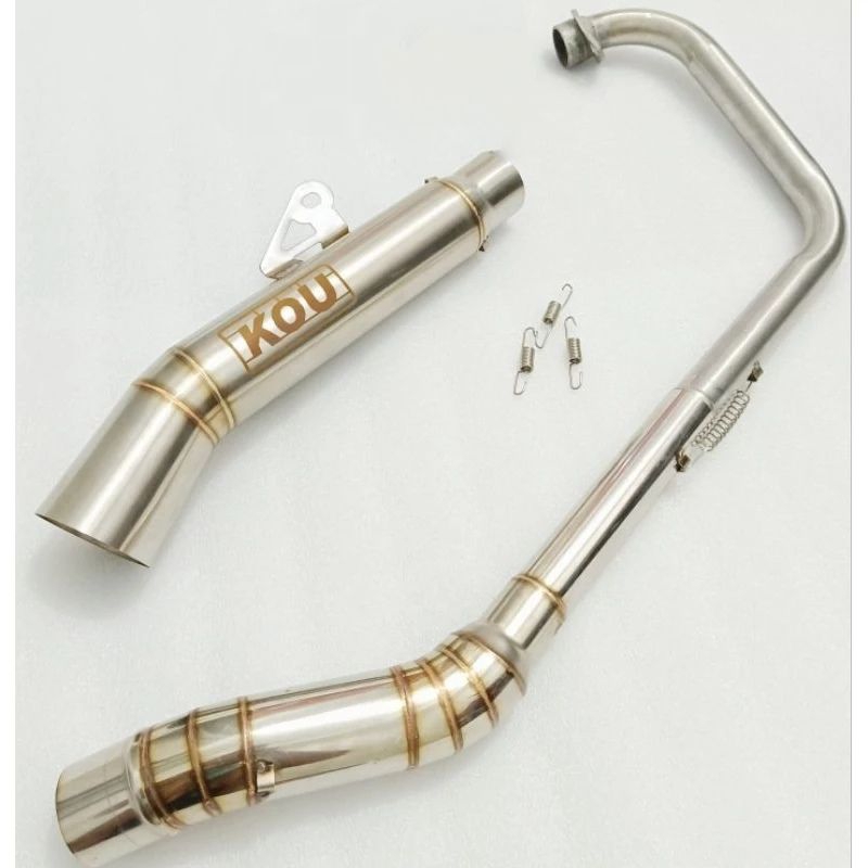 Kou super open pipe tmx 125 155 tmx 150 raider 150 carb fi skygo pinoy ...