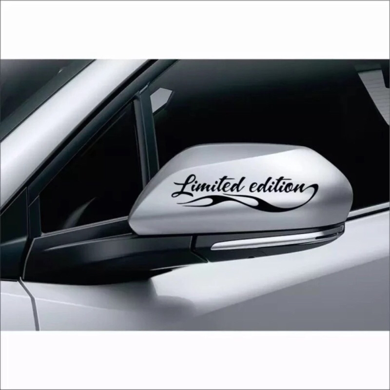 Limited EDITION MIRROR CAR STICKER VARIATIONS OF COOL CAR STICKER ...