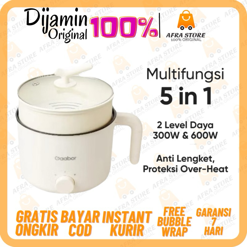 Original Gaabor Multi-Purpose Electric Pot Non-Stick Electric Cooker 1 ...