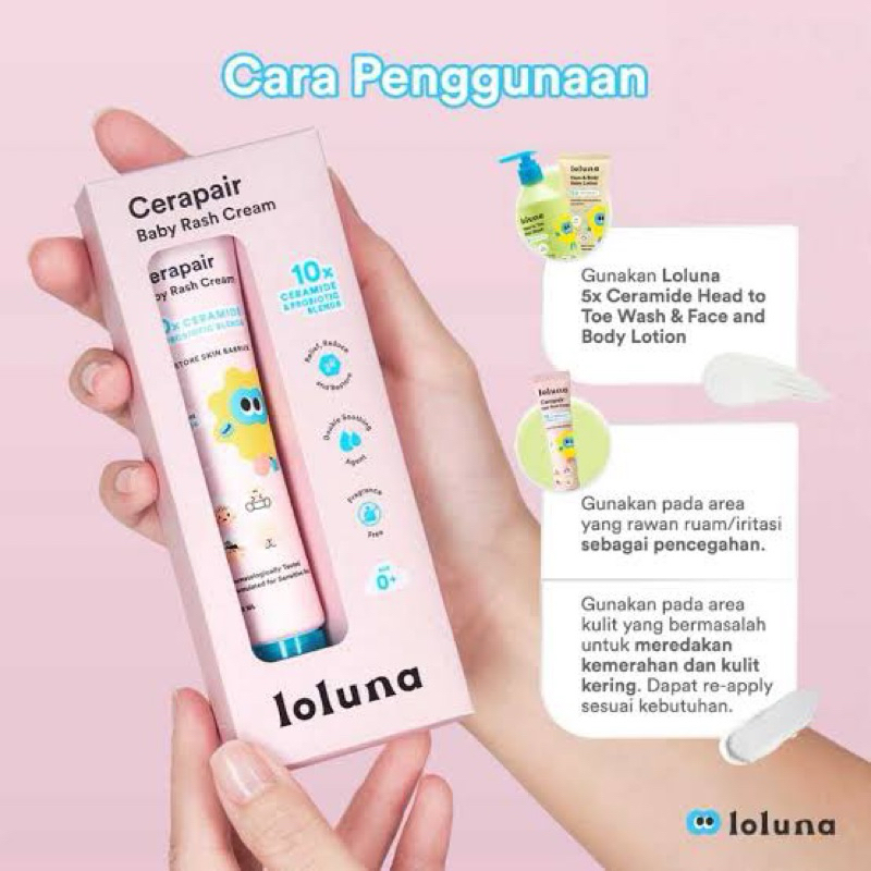 Loluna Baby Rash Cream | Shopee Malaysia
