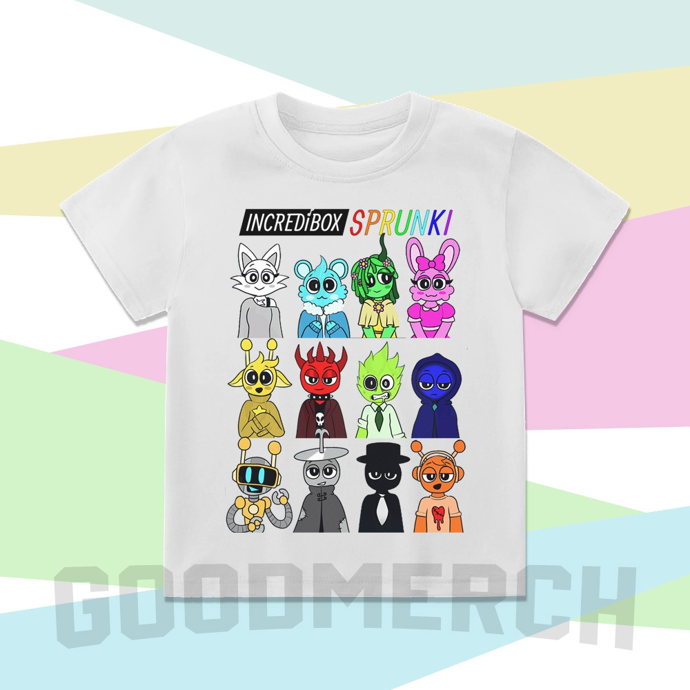 Sprunki / CHILDREN'S T-SHIRTS SPRUNKI FAN ART INCREDIBOX SPRUNKI NEWEST ...