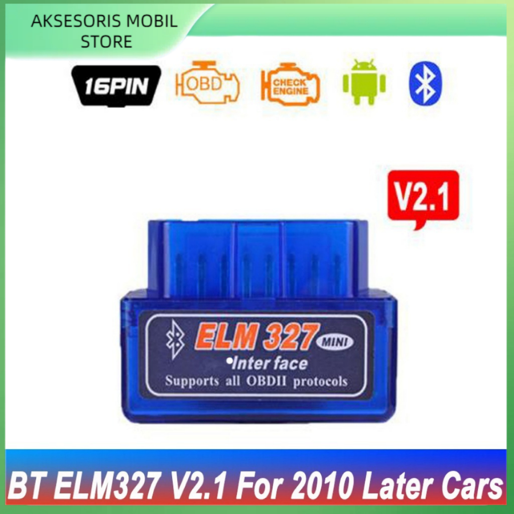 Elm327 Mini V1.5 Bluetooth OBD2 Car Detector/Mini V2.1 ELM327 OBD ...
