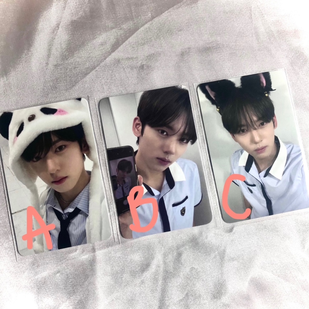Photocard Han Yujin ZB1 zerobaseone bene fansign panda pob mirror selca ...