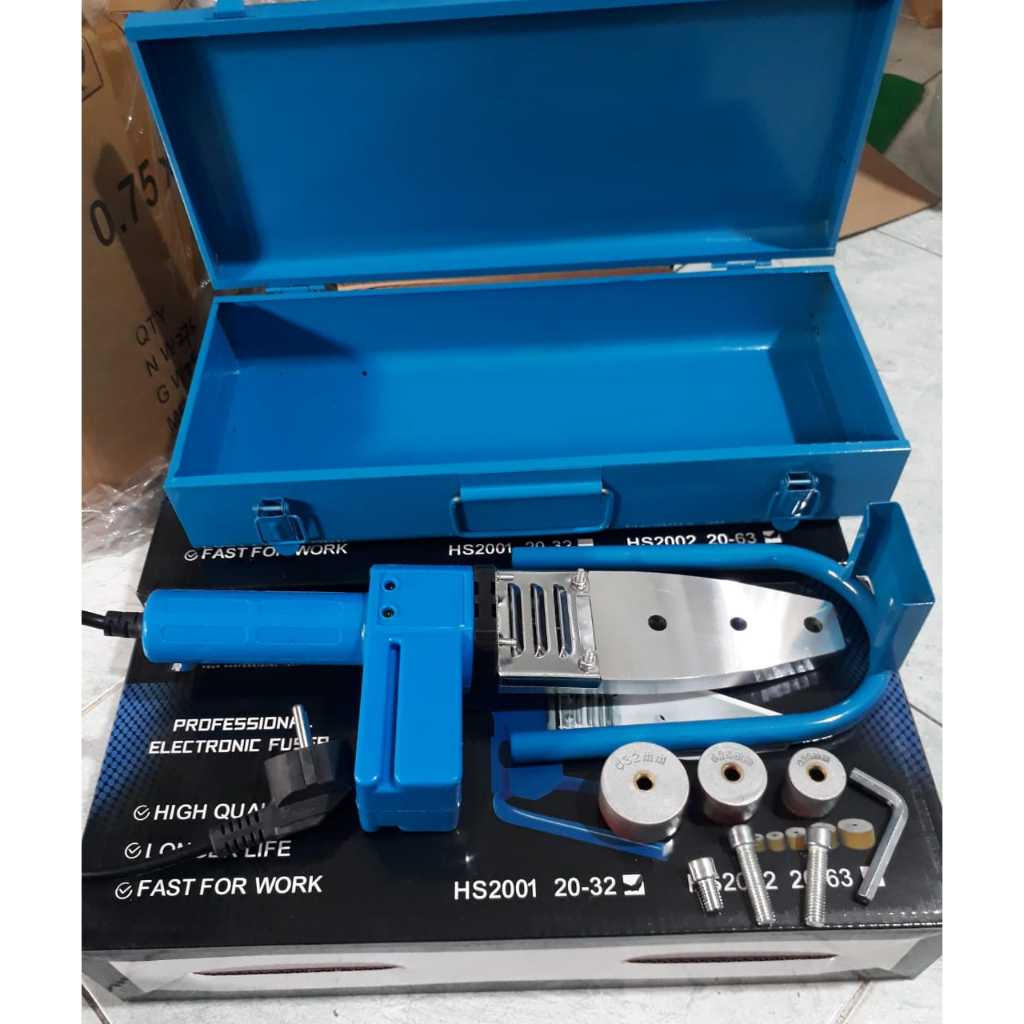 MESIN PPR BELTER Welding Machine PVC Pipe Connector Heating Tool PPR 20 ...