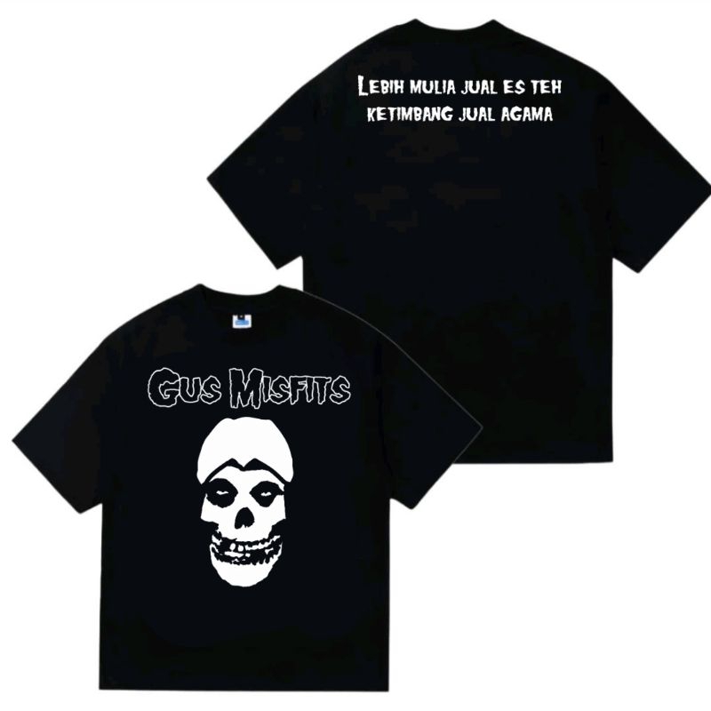 Mcvoice T-shirt Band Bootleg Gus Misfits | Shopee Malaysia