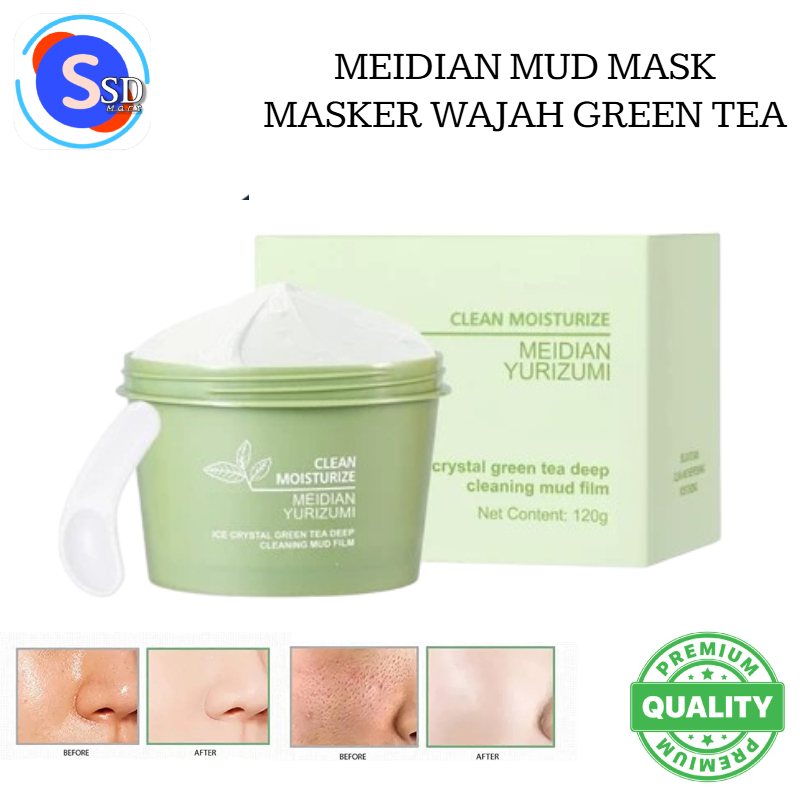 [SSD] Meidian MUD MASK MAIGOOLE GREEN TEA CLAY MASK / POWERFUL FACIAL ...
