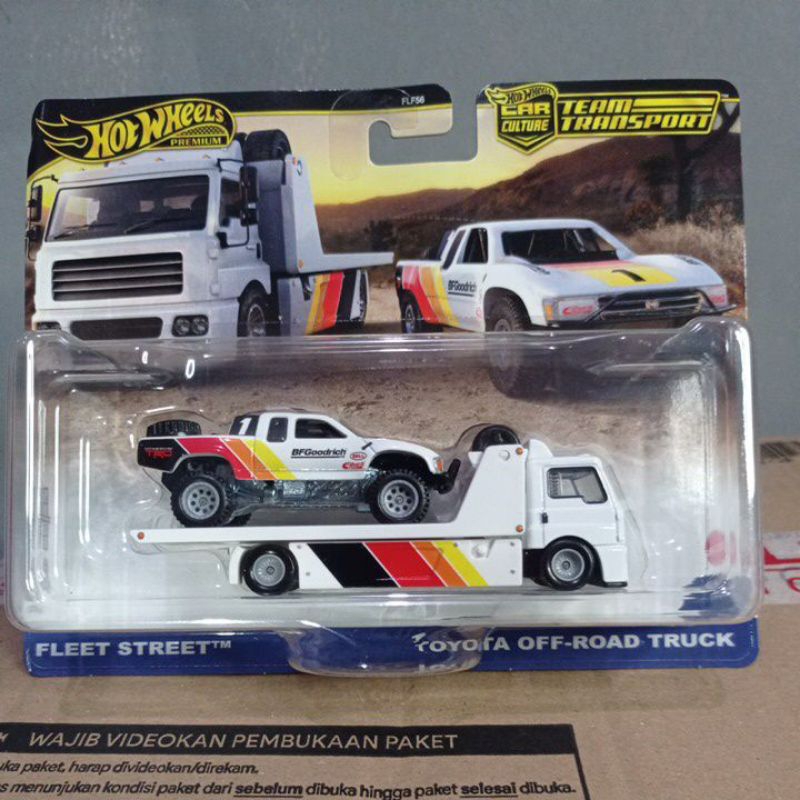 Hotwheels Team Transport Toyota Off-Road Truck Fleet Street | Shopee ...