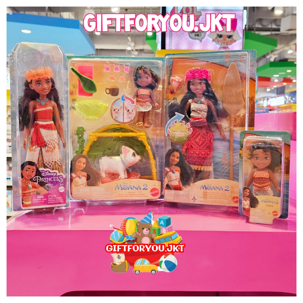 Moana Doll Disney Moana 2 Children's Toy Doll Original Mattel Singin ...