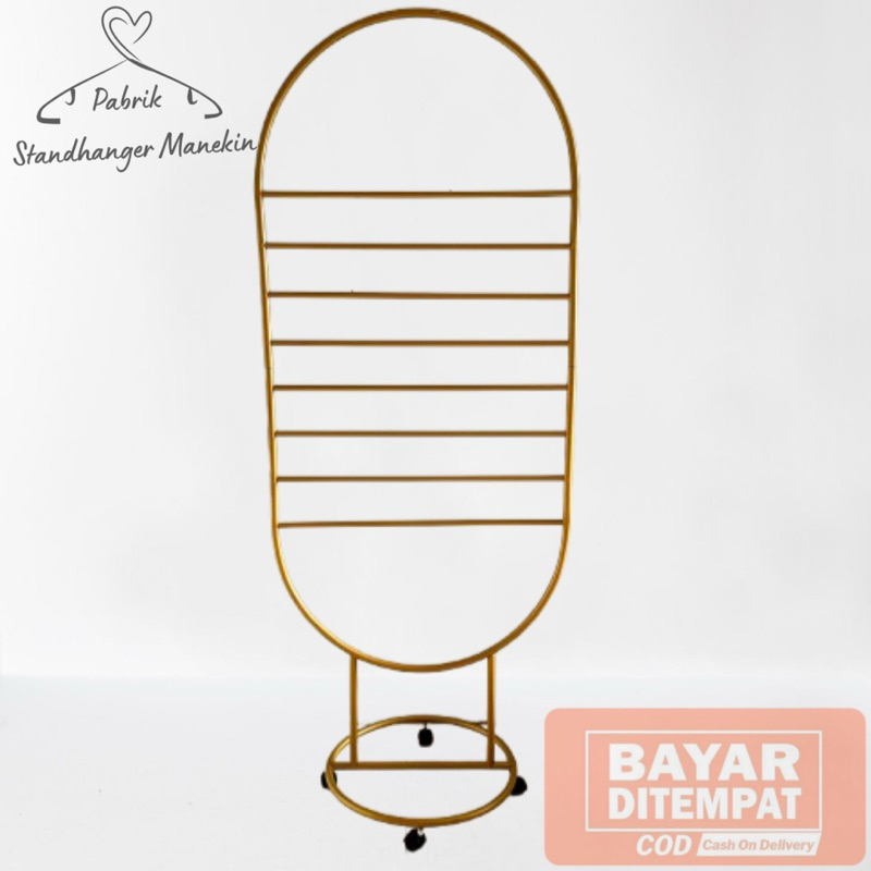 GANTUNGAN Contemporary Oval Hijab Stacking Hijab Stand Hanger | Latest ...
