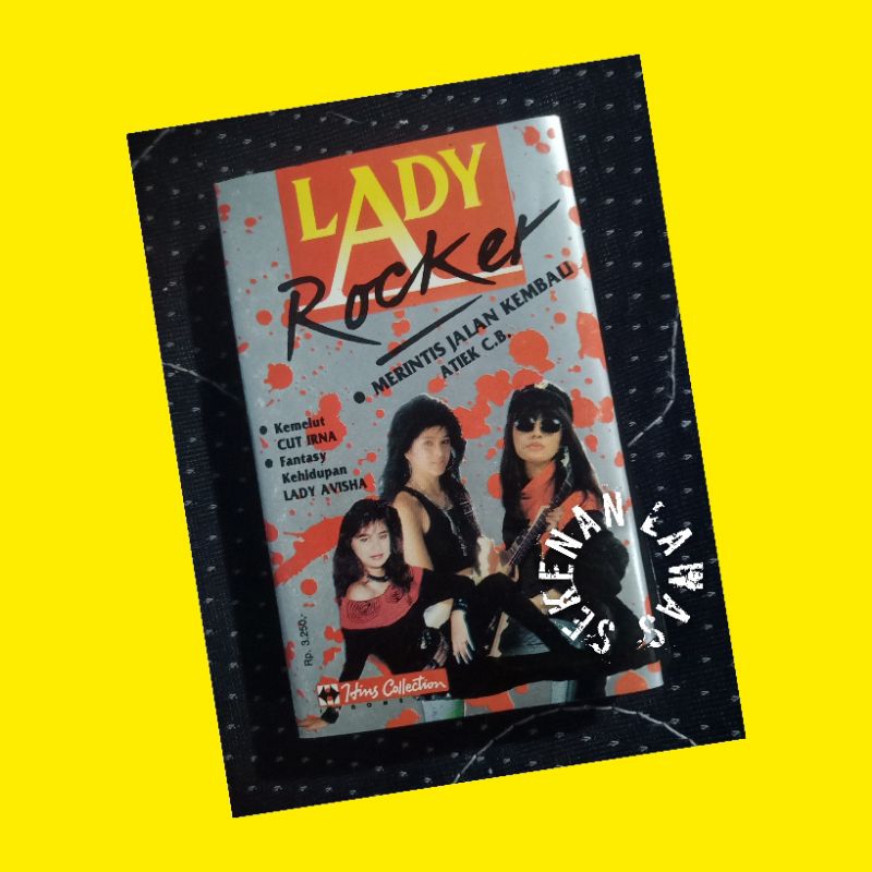 Lady Rocker Lady Avisha Cassette, Cut Irna, Atiek CB (Smooth) | Shopee ...